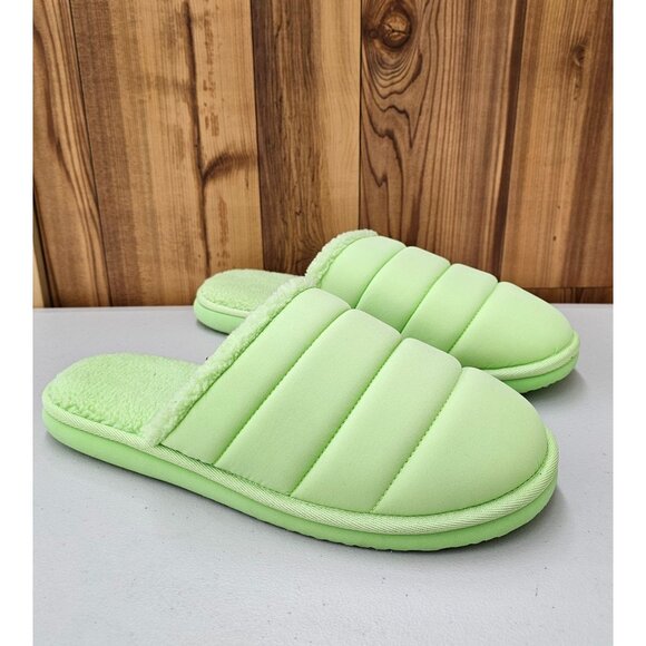 Wondershop | Shoes | Wondershop Billie Lime Green Mens Cozy Slippers ...